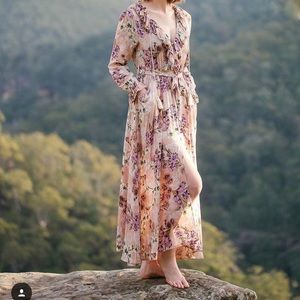 Jaase | Dresses | Nwt Lf Jaase Australia Boho Goddess Maxi Dress | Poshmark